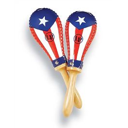 Latin Percussion LP393PR Matador Puerto Rican Flag Maracas